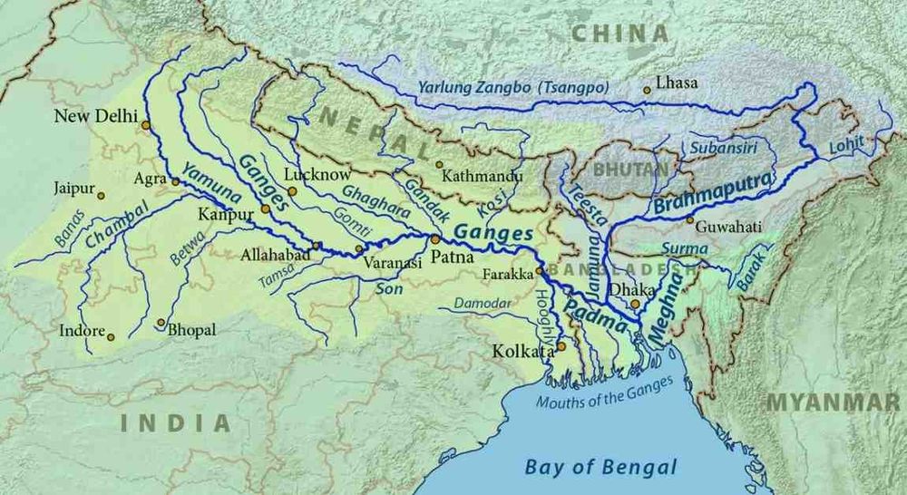 Ganga River System: Origin, Course, Tributaries, Maps | Complete UPSC Notes