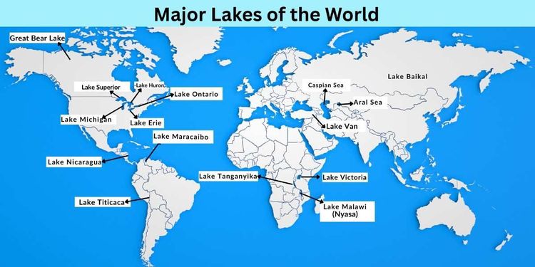 Largest Lakes in the World & Their Features | UPSC Notes