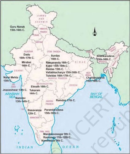 Bhakti Movement in India Notes for UPSC