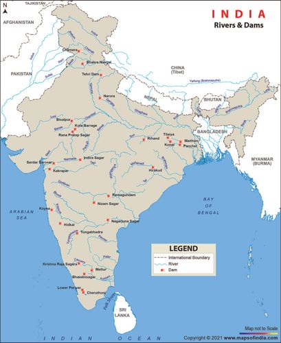 List of Major Dams of India for UPSC: Oldest, Longest & Highest Dams in ...